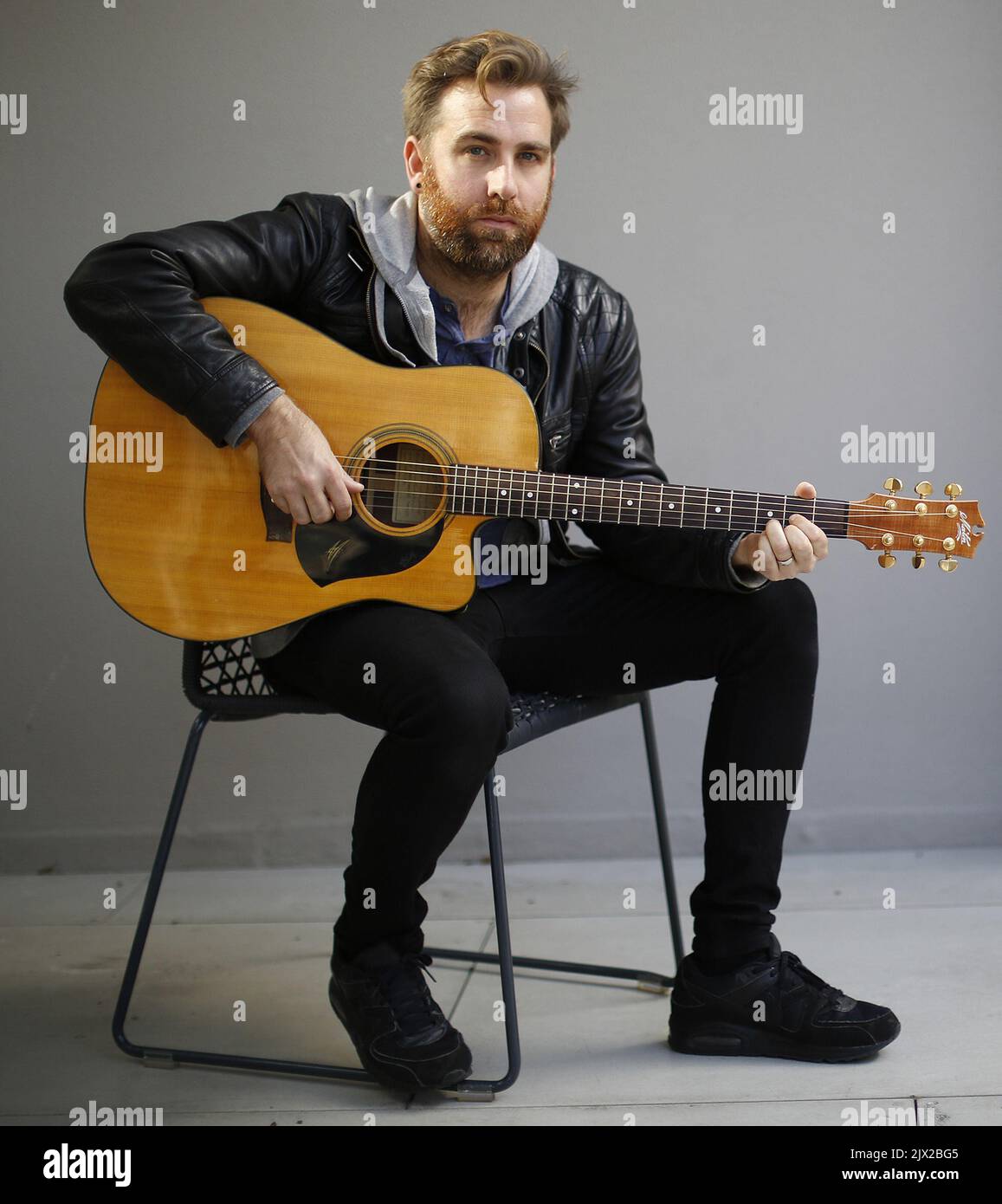 Australian singer-songwriter Josh Pyke poses for a photograph in Sydney ...