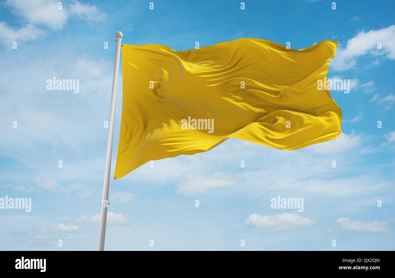 flag of Austronesian peoples Maguindanao people at cloudy sky ...