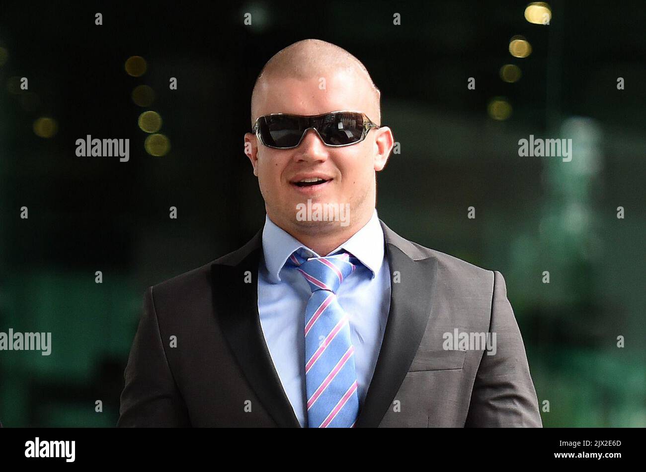 Matt Maloney, also known as "Mad Matt" leaves the Magistrates Court in ...