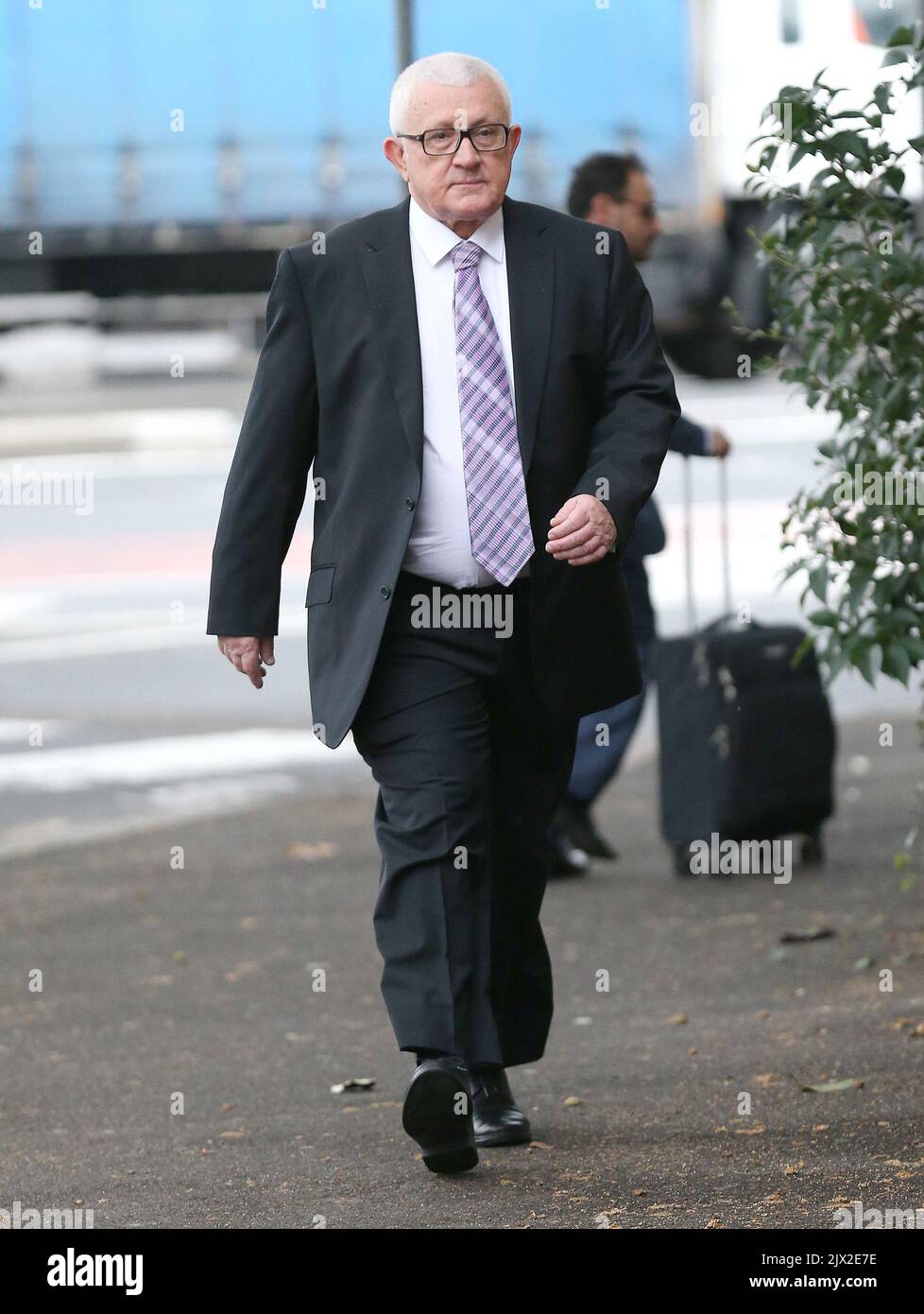 Ron Medich arrives at the Darlinghurst Supreme Court in Sydney, Monday ...