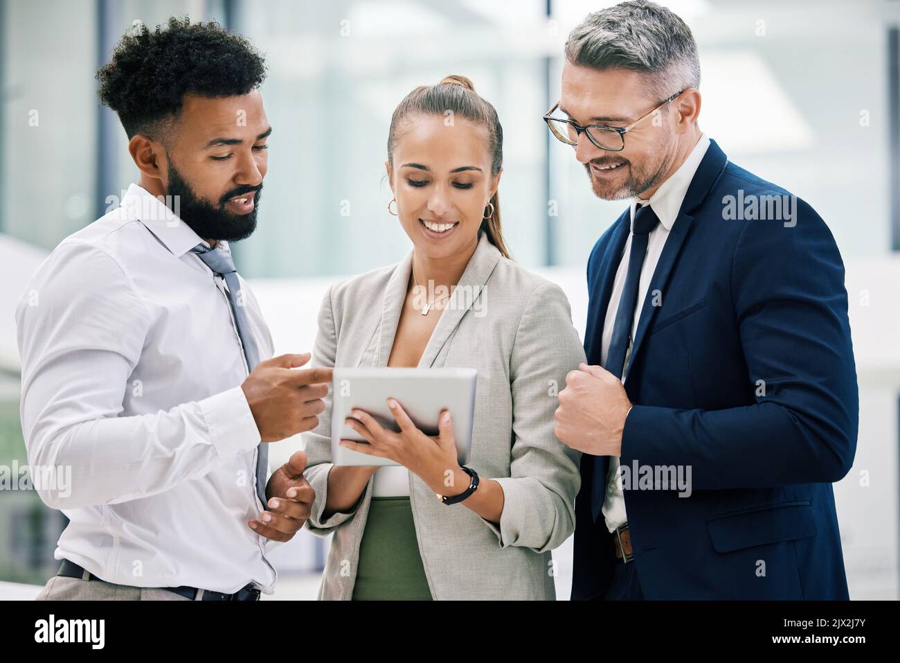 Excited partner hi-res stock photography and images - Alamy