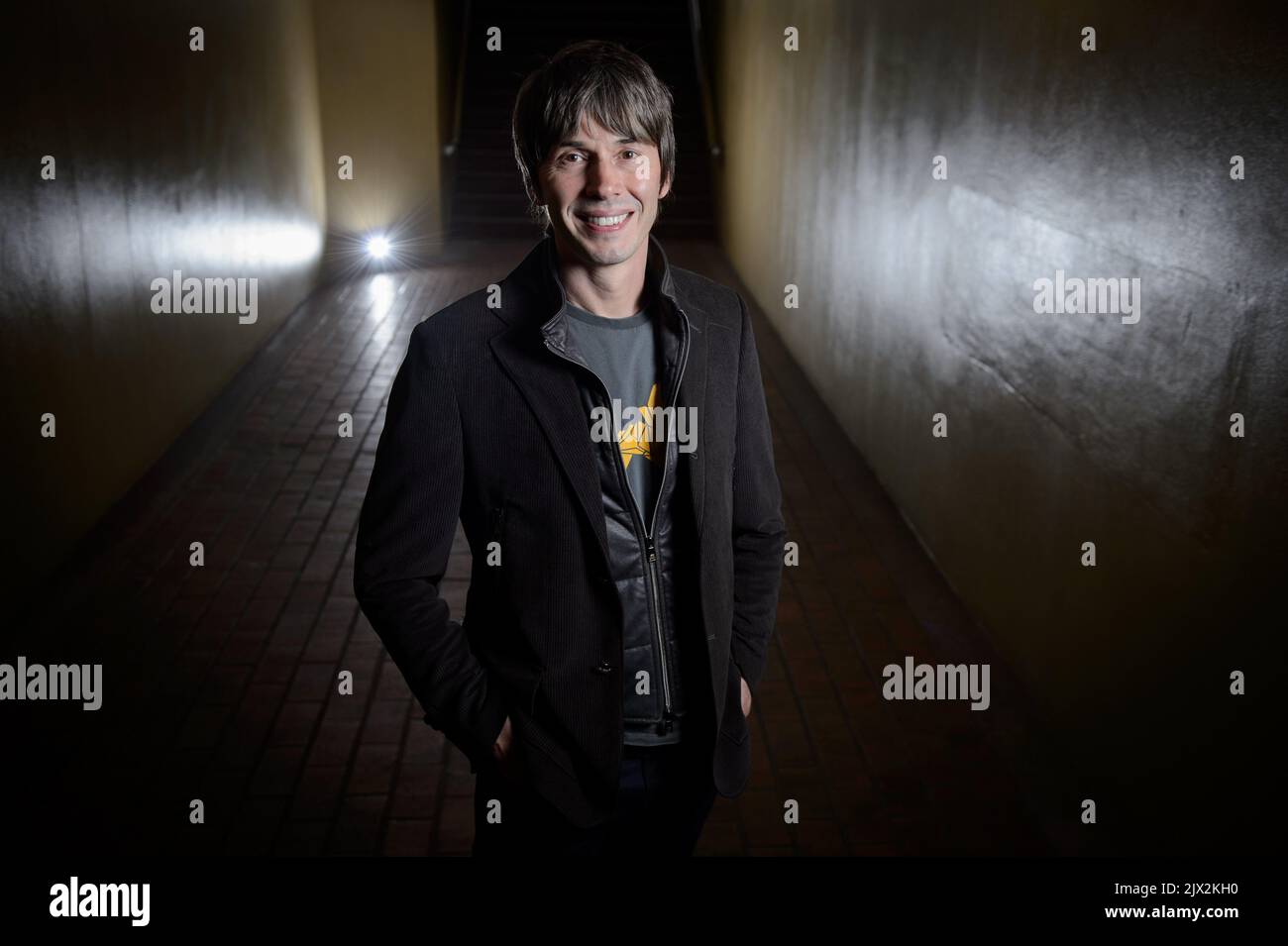 English physicist, professor Brian Cox poses for a photograph in Sydney ...