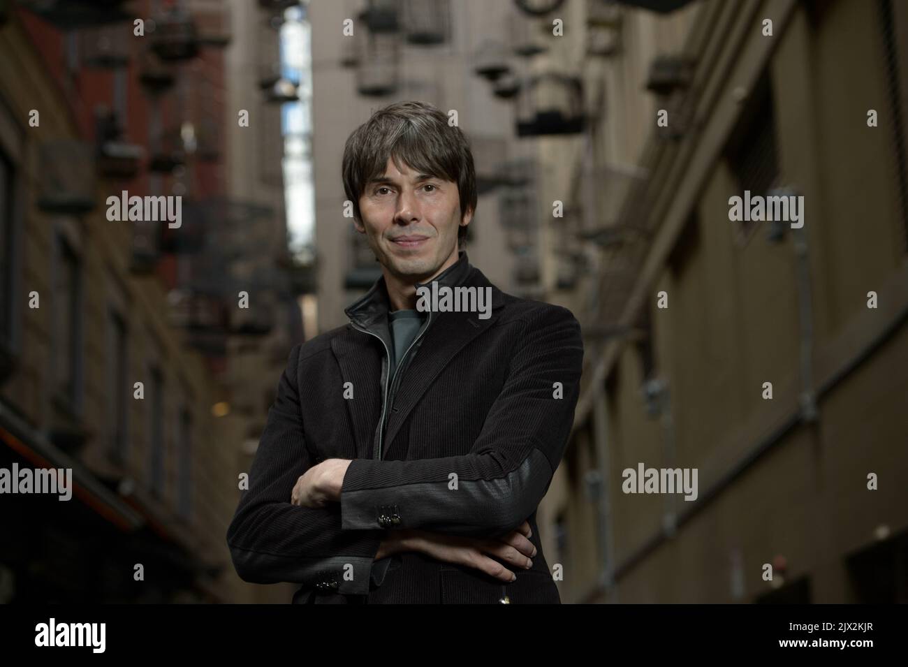 English physicist, professor Brian Cox poses for a photograph in Sydney ...