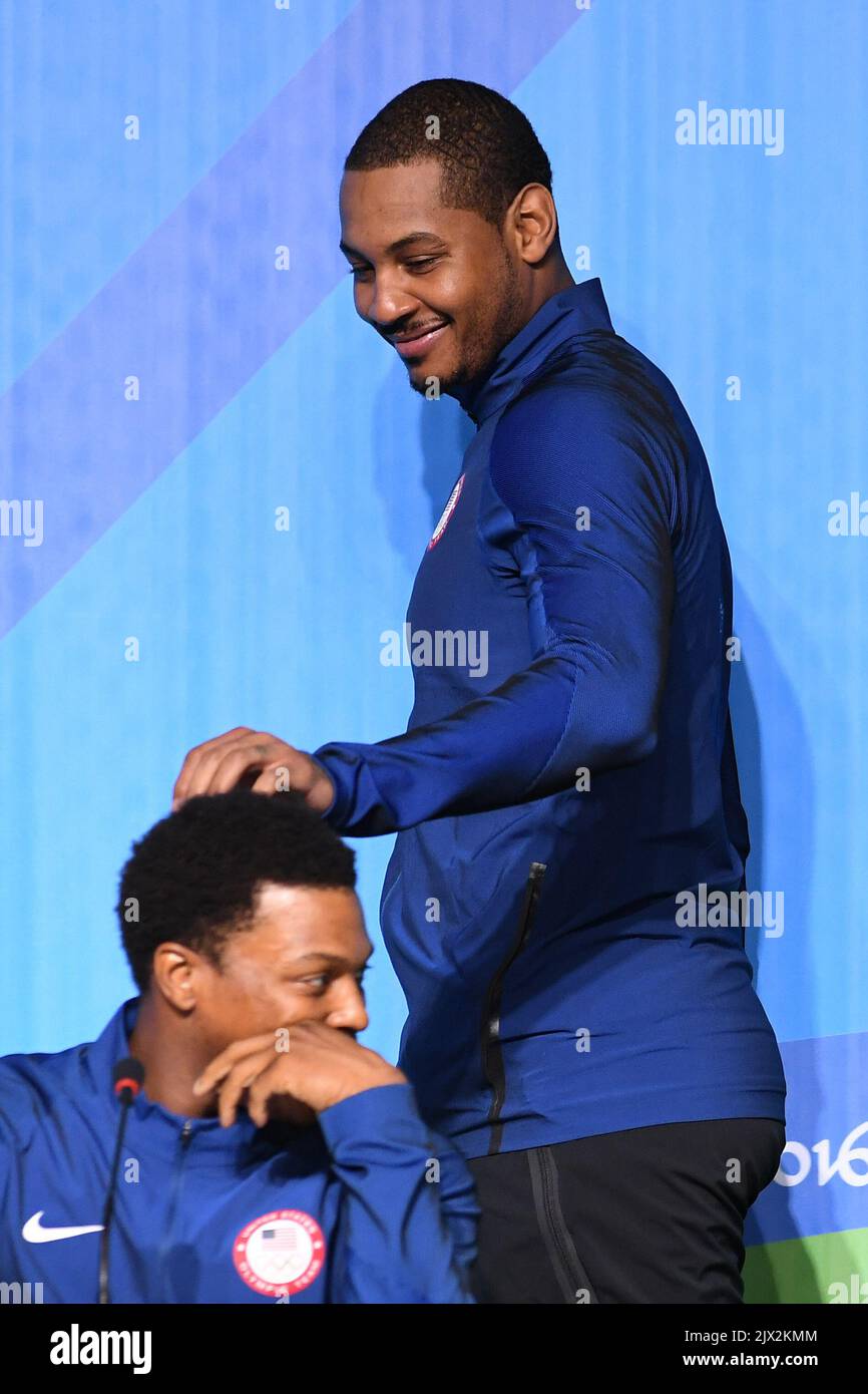 Carmelo Anthony Hair