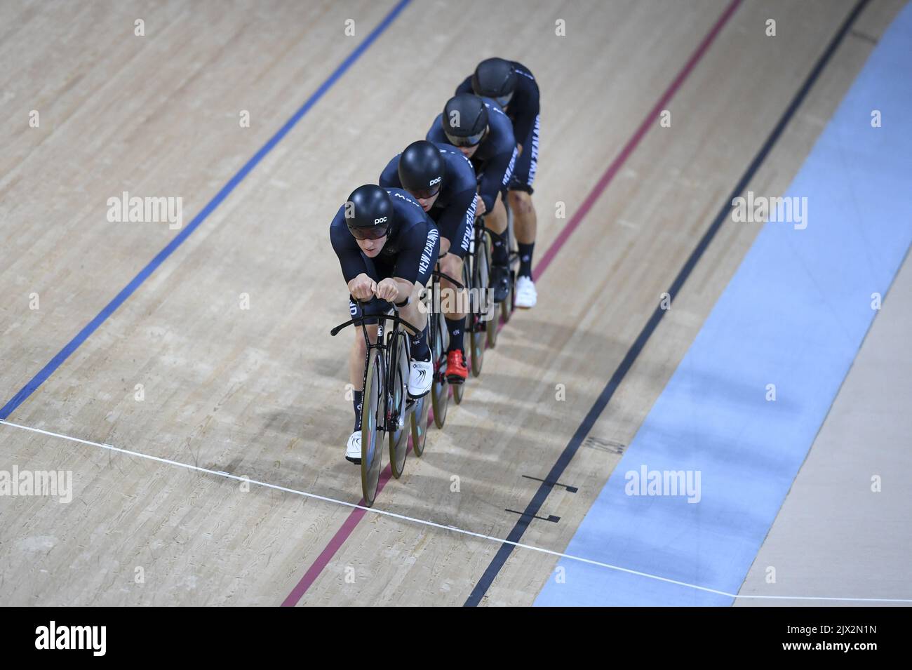 Pieter Bulling, Aaron Gate, Dylan Kennett and Regan Gough of New ...
