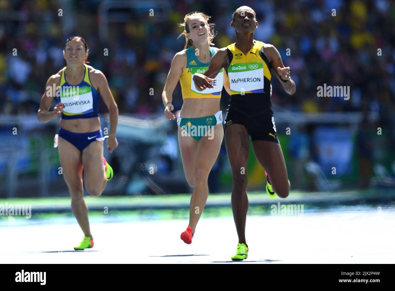 *Caption correction* Anneliese Rubie of Australia in action during the ...