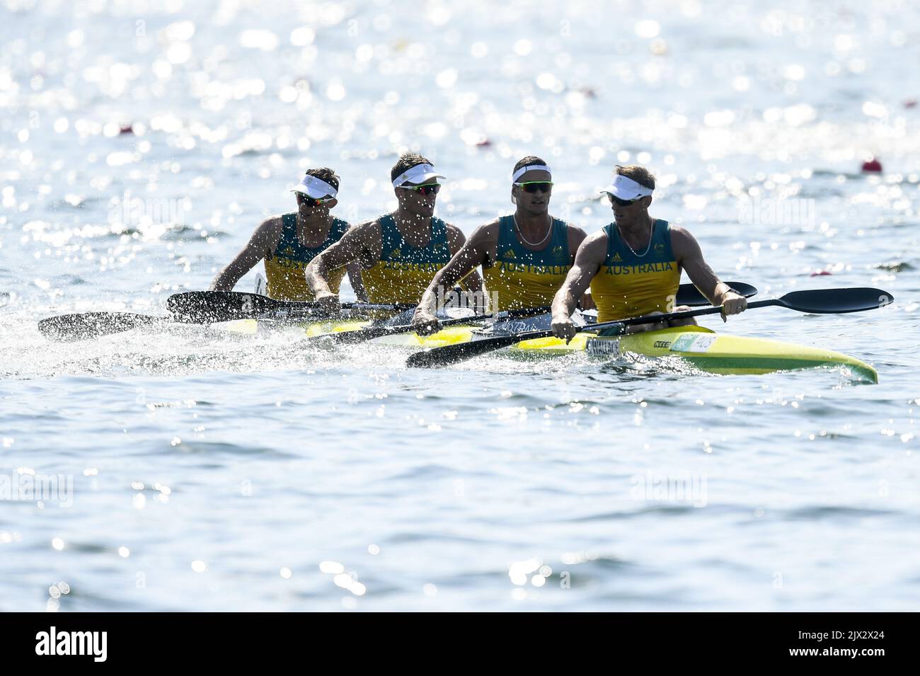 Ken Wallace, Riley Fitzsimmons, Jacob Clear and Jordan Wood of ...