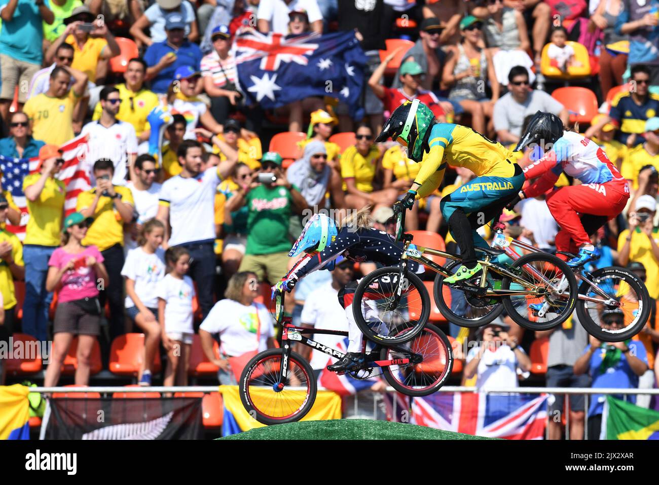 Caroline Buchanan in action during run 2 of the semi finals of the ...