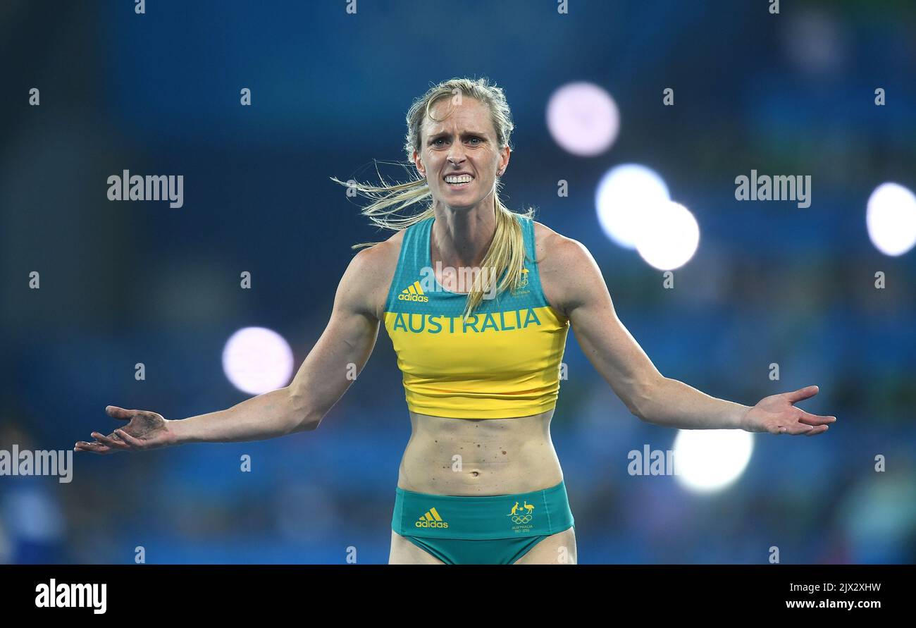 Alana Boyd of Australia during Women's Pole Vault Final at Olympic ...