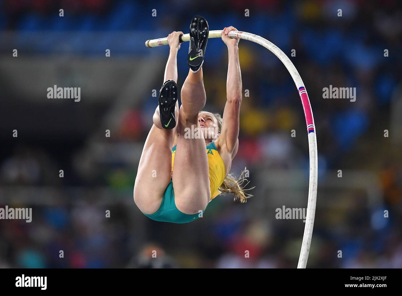 Alana Boyd of Australia during Women's Pole Vault Final at Olympic ...