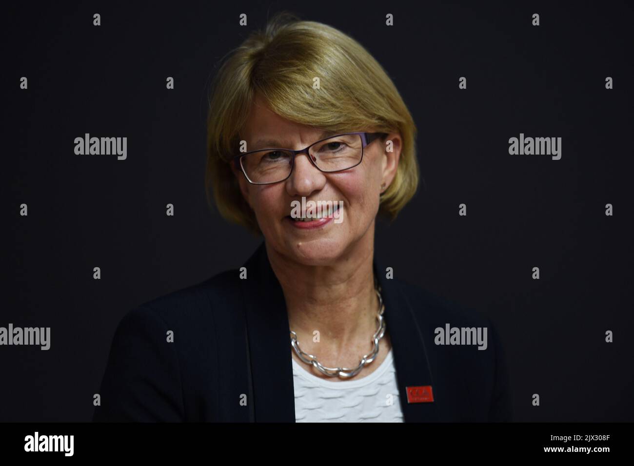Coca-Cola Amatil Group Managing Director Alison Watkins poses for a ...
