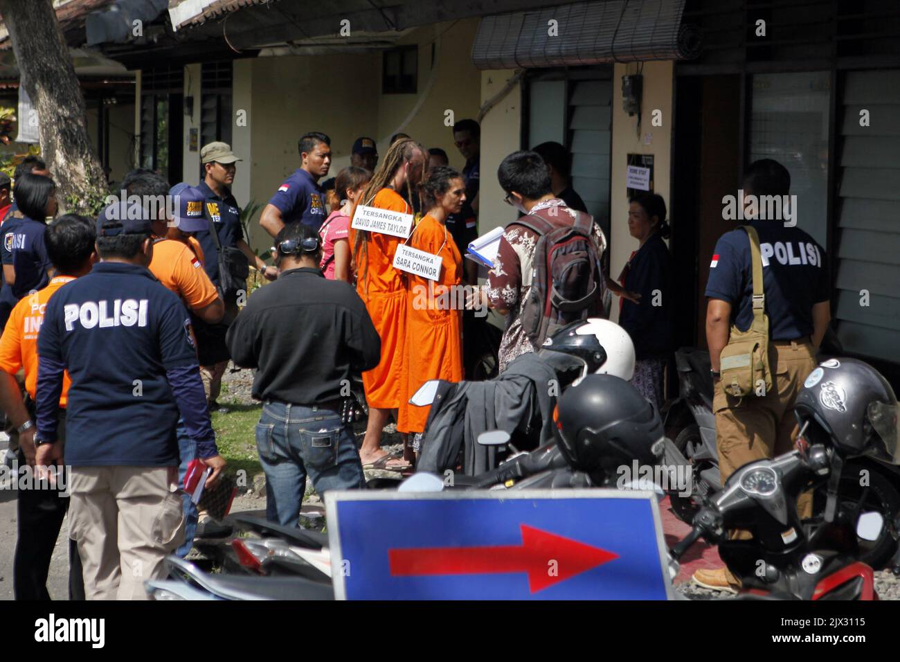 Australian woman Sara Connor and her British boyfreind David Taylor ...
