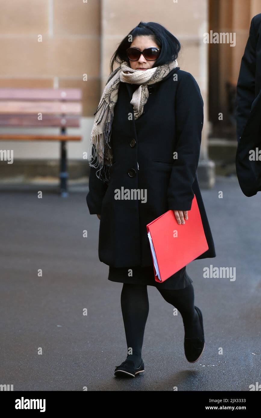 Marcela Castaneda arrives at Darlinghurst Supreme Court in Sydney ...