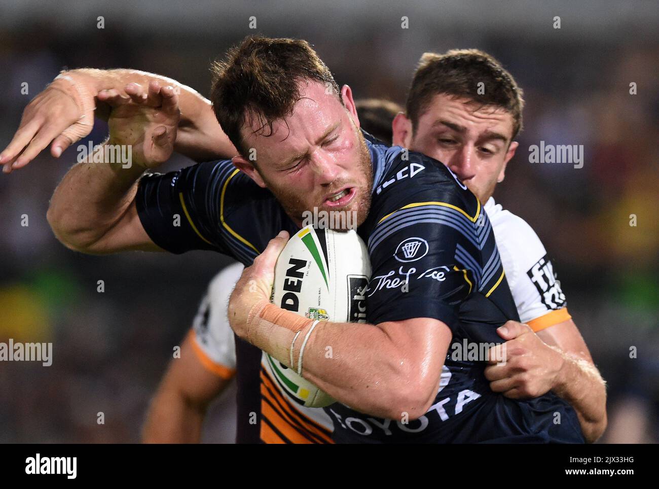 Gavin Cooper of the Cowboys during the NRL semi-final match between the ...