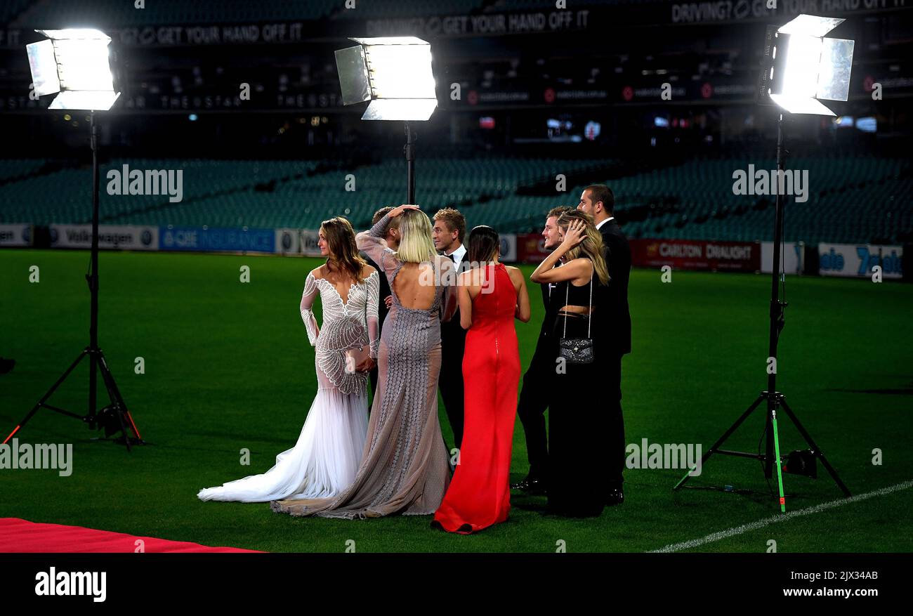 Waiting in the wings and under the spot light at the SCG is Kate ...