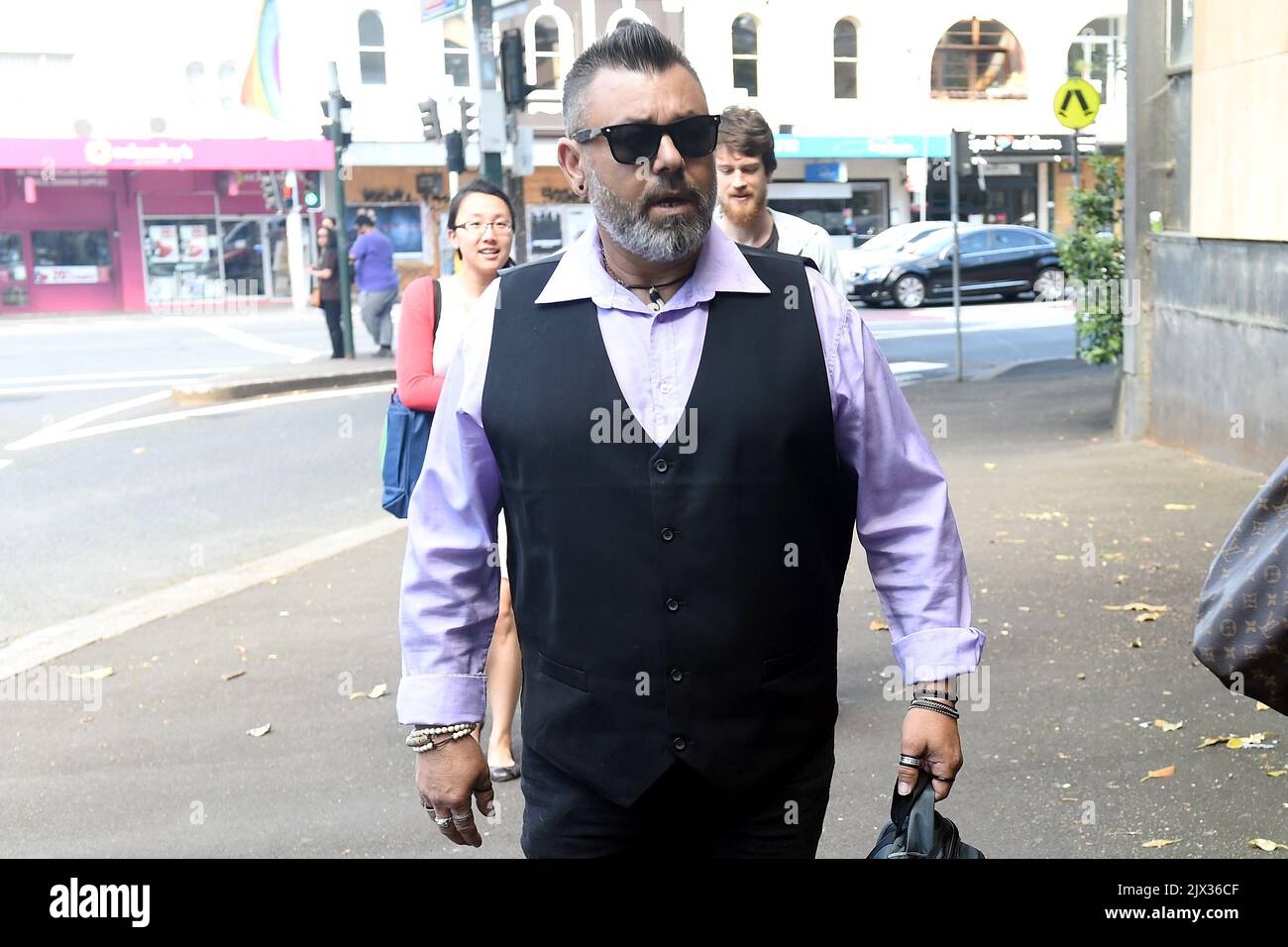 Steven Fesus arrives at the Supreme Court of New South Wales in Sydney ...