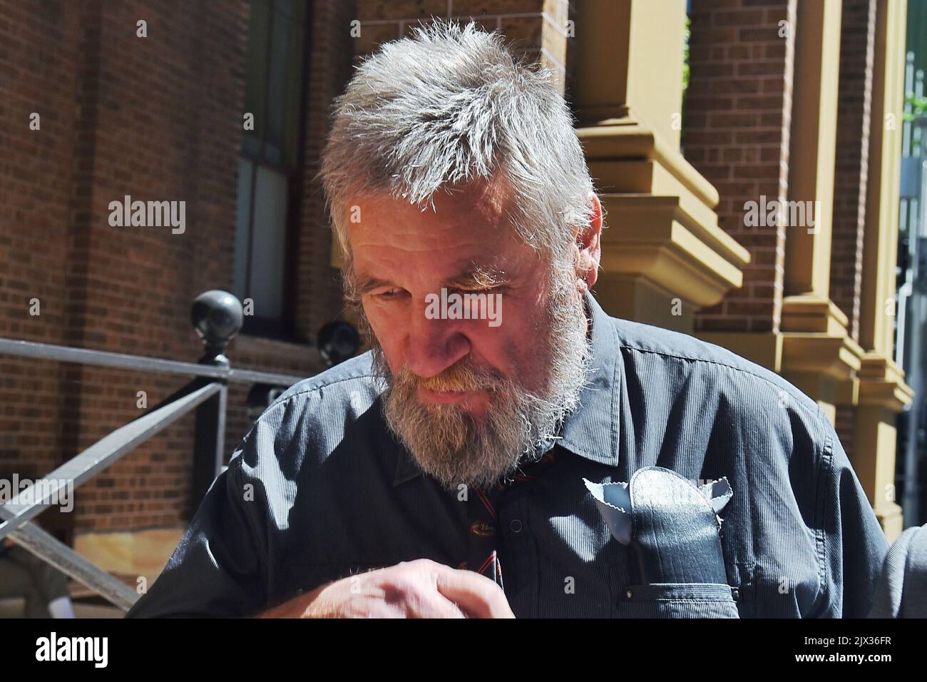 Robert John Adams arrives at the Supreme Court NSW in Sydney, Wednesday ...