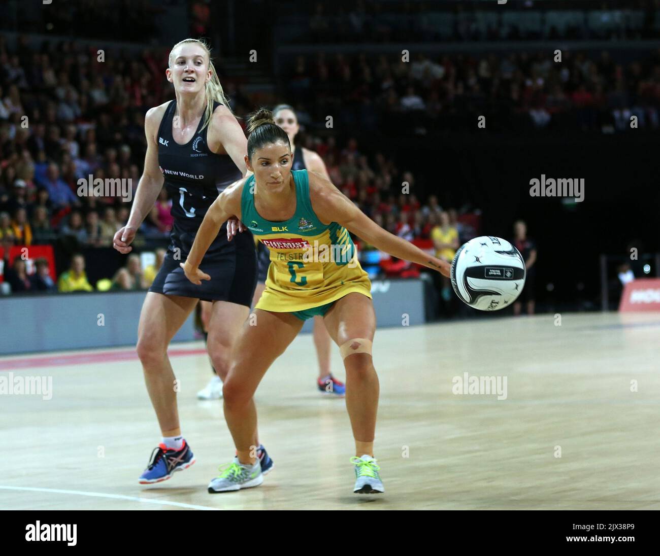 Kim Ravaillion of Australia during game 3 of the Constellation Cup ...