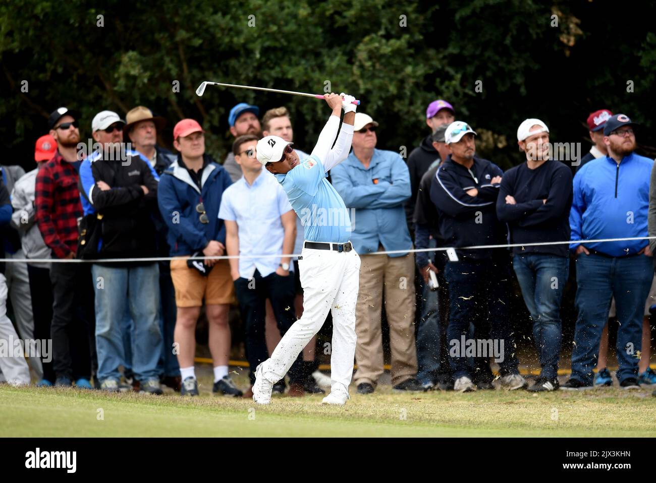 Nicholas Fung of Malaysia during round three of the World Cup of Golf ...