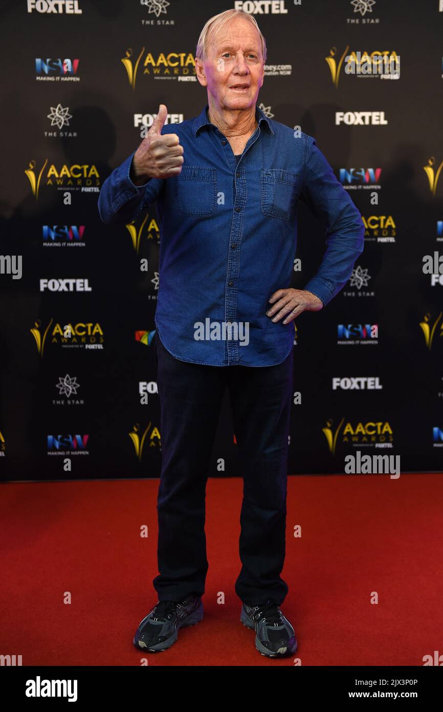 Australian comedian and actor Paul Hogan poses for a photograph after ...