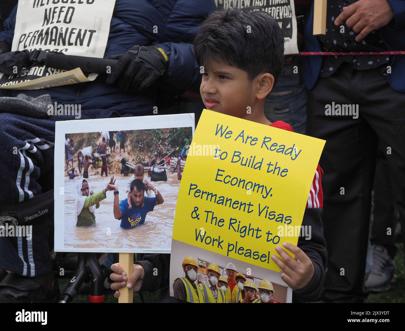 Rally for Permanent Protection 6 September 2022 Stock Photo - Alamy