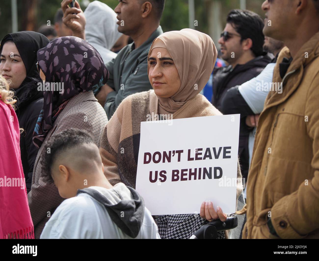 Rally for Permanent Protection 6 September 2022 Stock Photo - Alamy