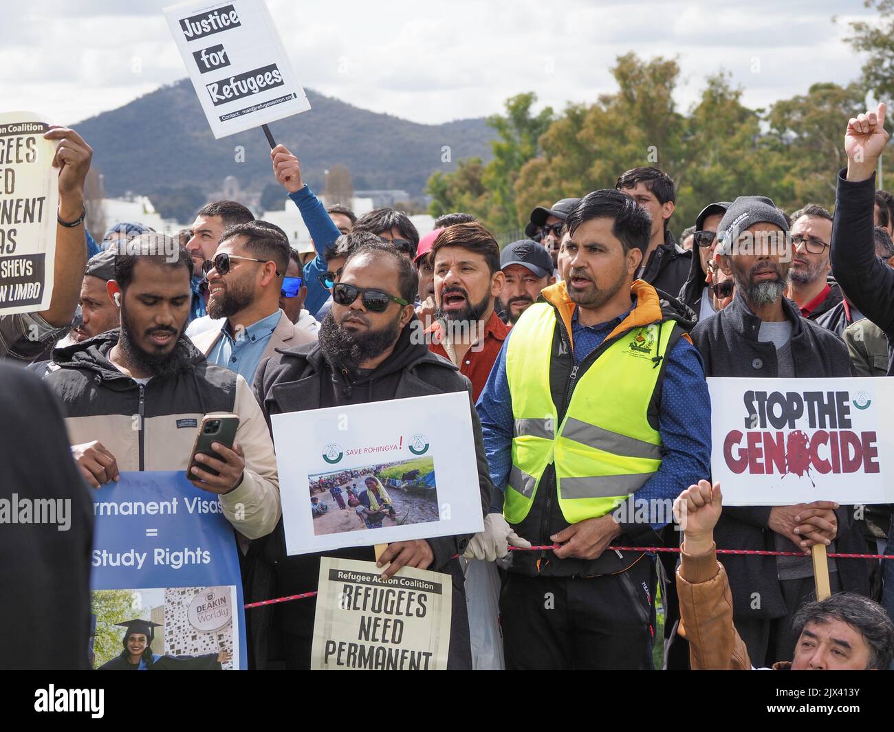 Rally for Permanent Protection 6 September 2022 Stock Photo - Alamy
