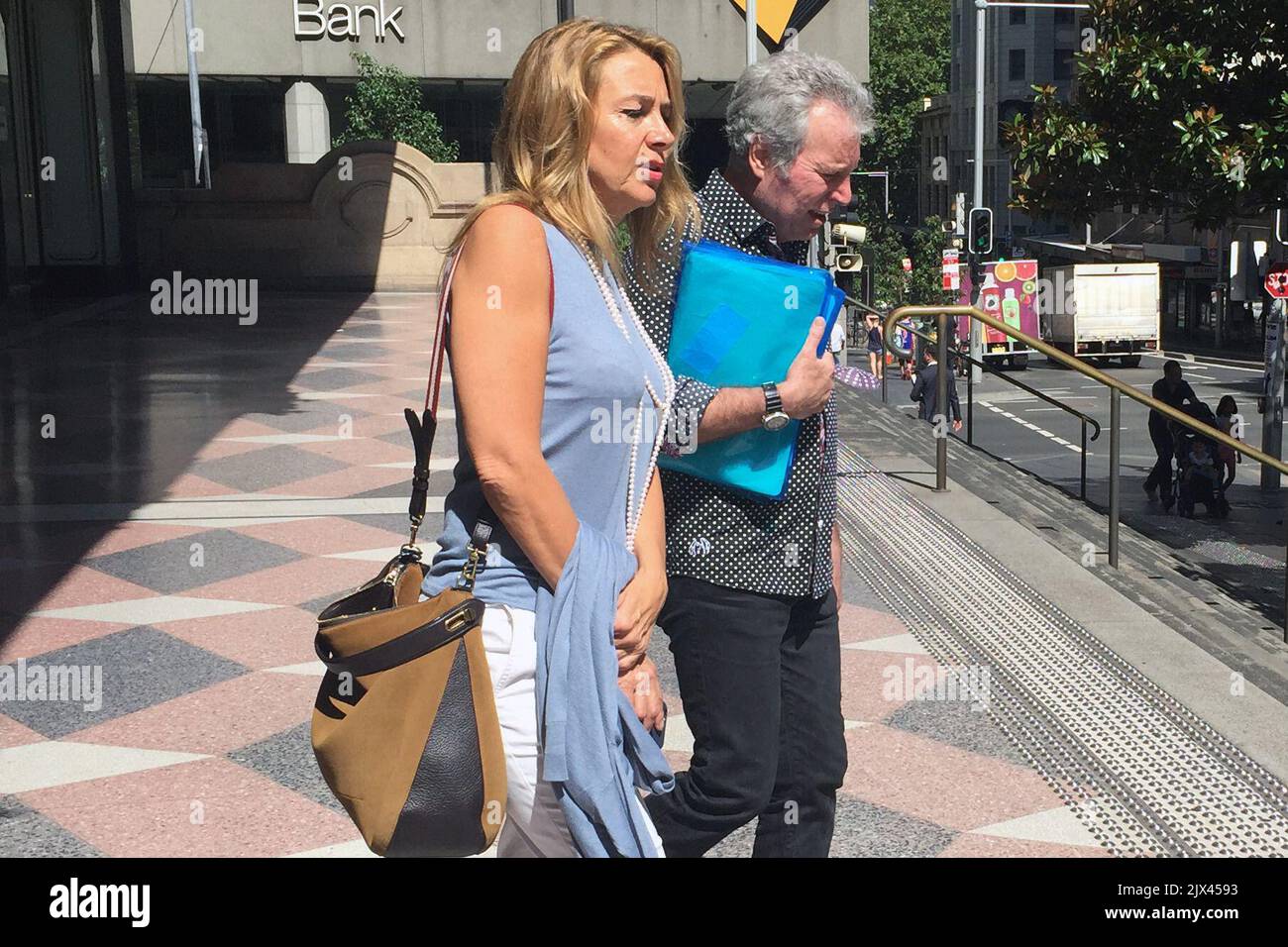 Former model Leanne Nesbitt (left), the first wife of Geoffrey Edelsten ...