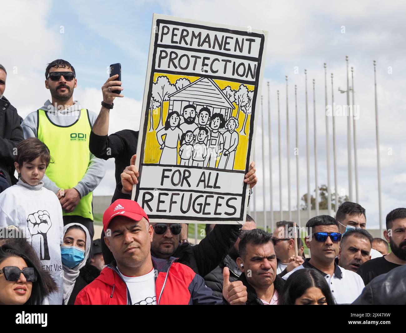 Rally for Permanent Protection 6 September 2022 Stock Photo - Alamy