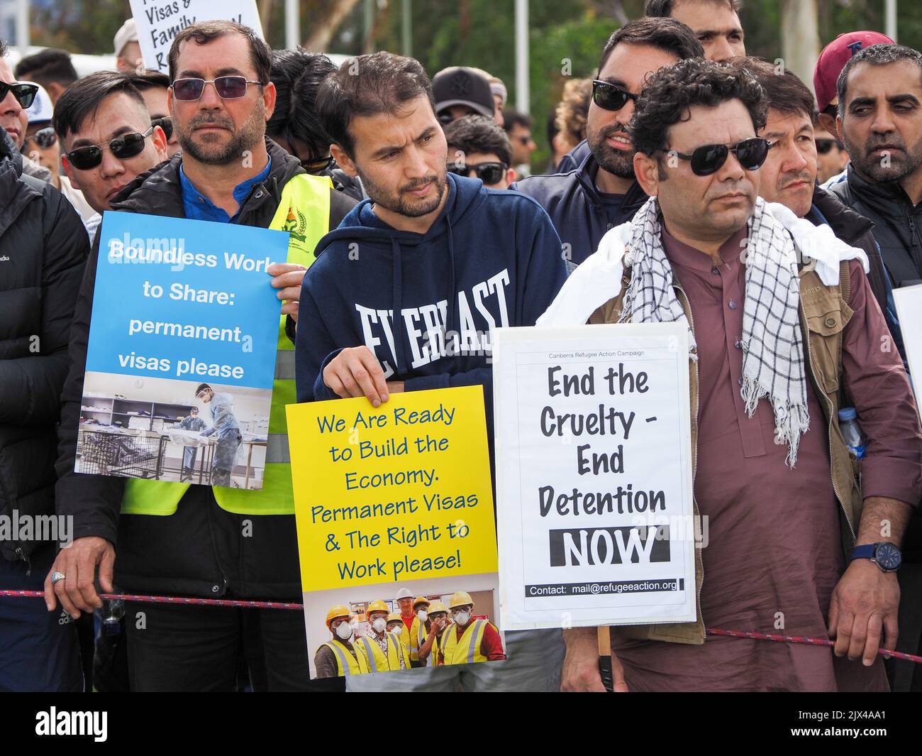 Rally for Permanent Protection 6 September 2022 Stock Photo - Alamy