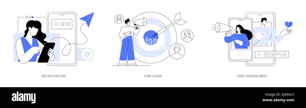 Digital marketing abstract concept vector illustrations Stock Vector ...