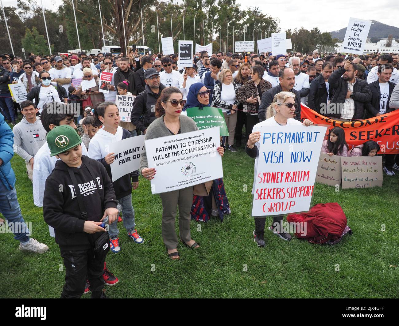 Rally for Permanent Protection 6 September 2022 Stock Photo - Alamy