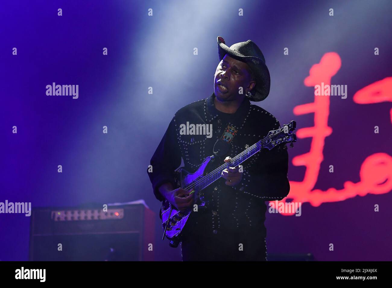 Rio de Janeiro, Brazil,September 2, 2022. Guitarist Vernon Reid of the ...