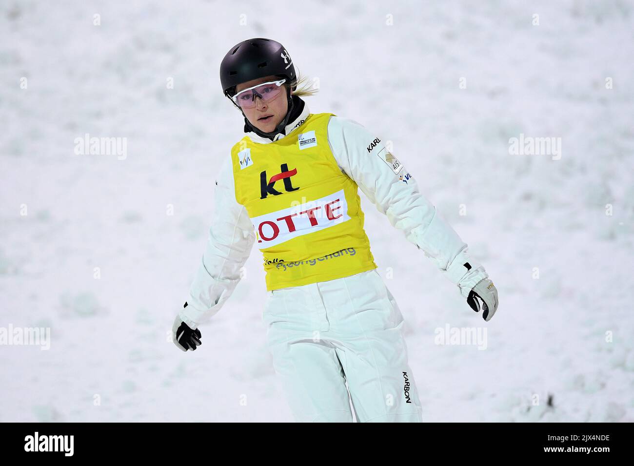 Danielle Scott of Australia competes in the women's finals of the FIS ...