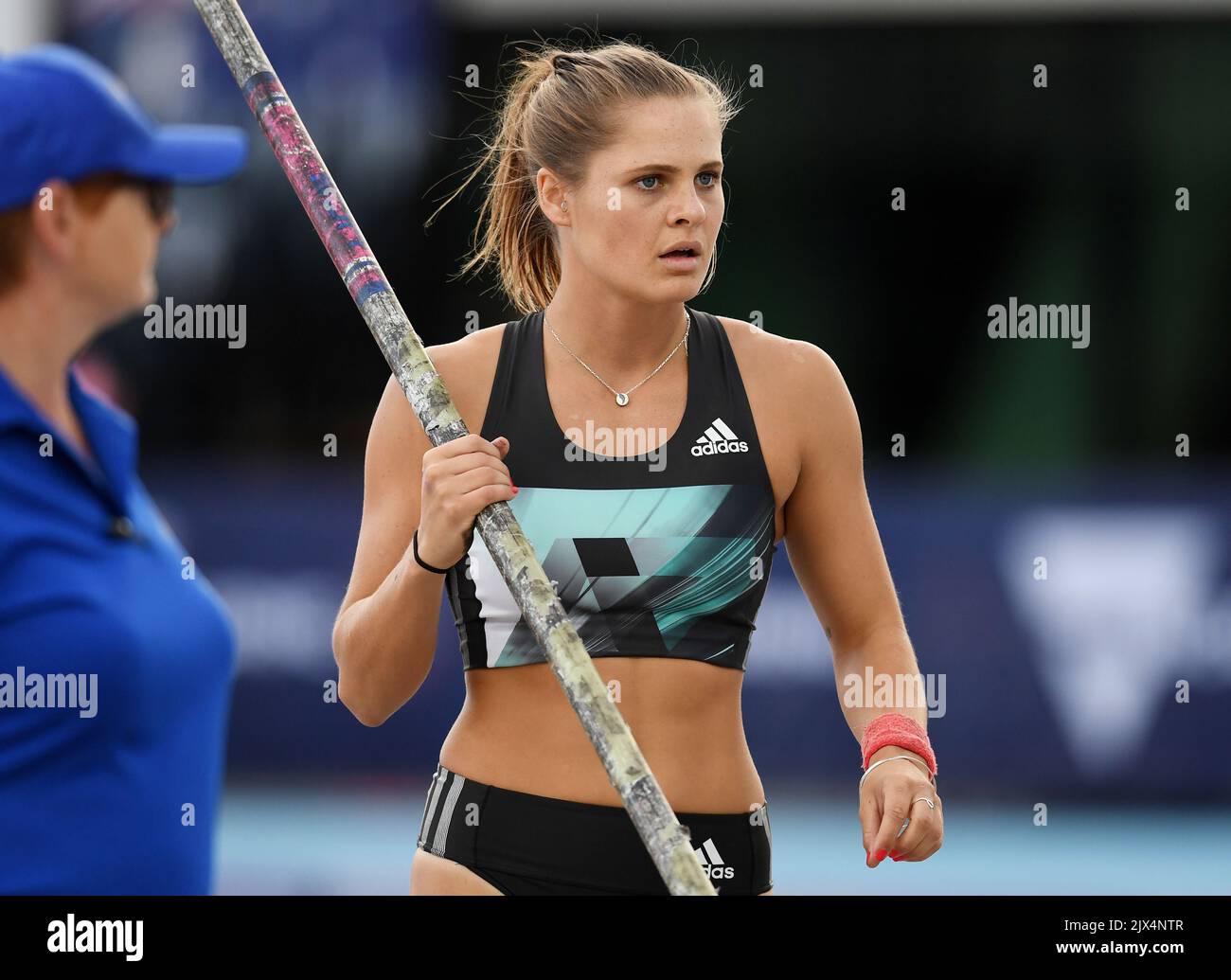 Australian athlete Nina Kennedy Women Pole Vault during the NITRO ...