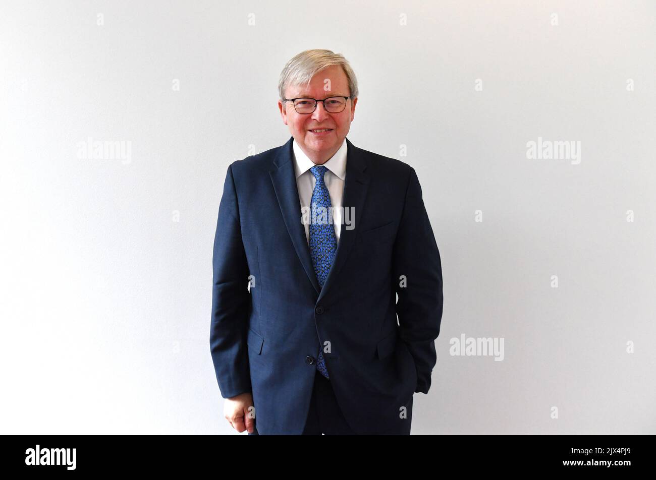 Former prime minister Kevin Rudd poses for a portrait at Parliament ...