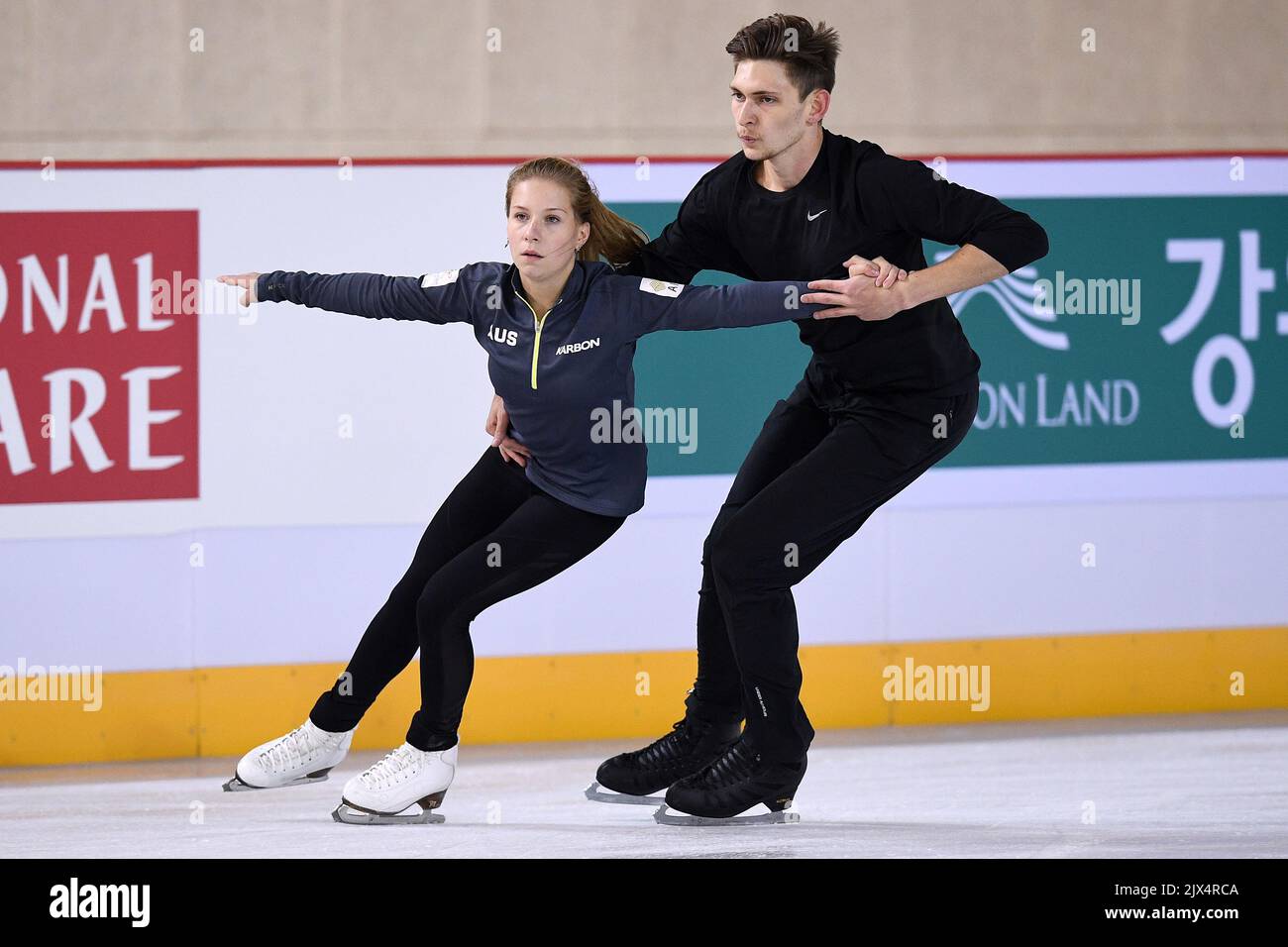 Australian Pairs figure skaters Harley Windsor and Ekaterina ...
