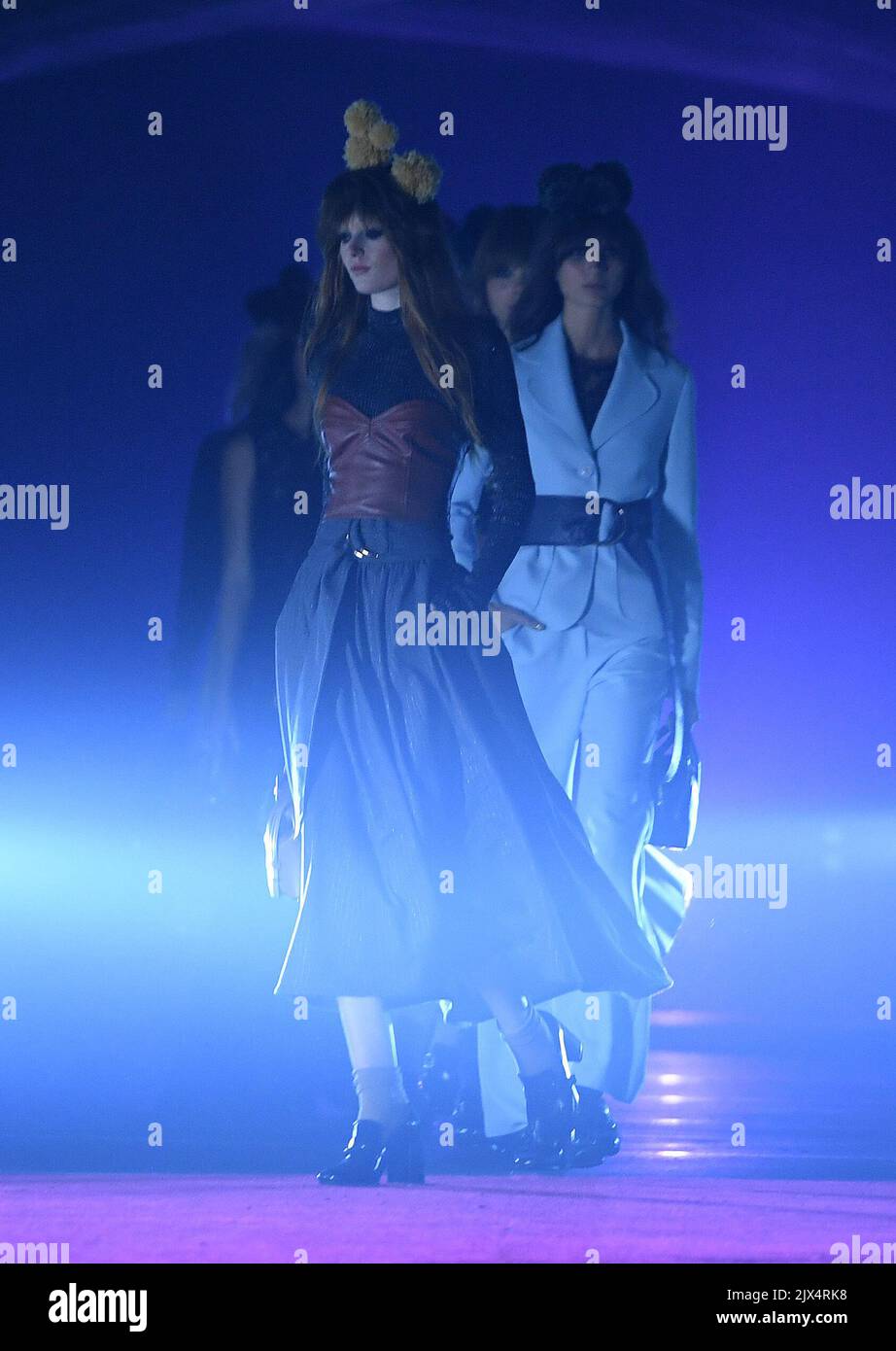 Models on the catwalk during the Myer Autumn 17 Fashion Launch at the ...