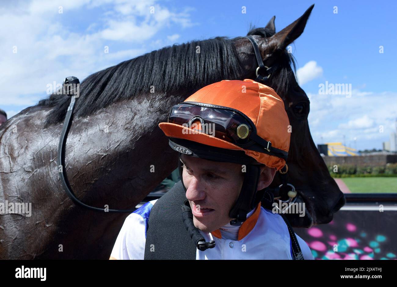 Hey Doc ridden by Luke Currie wins race 6 CS Hayes Stakeson Black ...