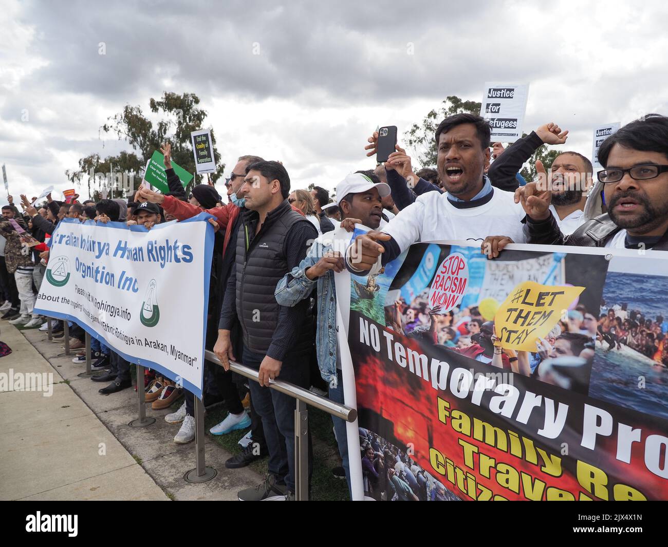 Rally for Permanent Protection 6 September 2022 Stock Photo - Alamy
