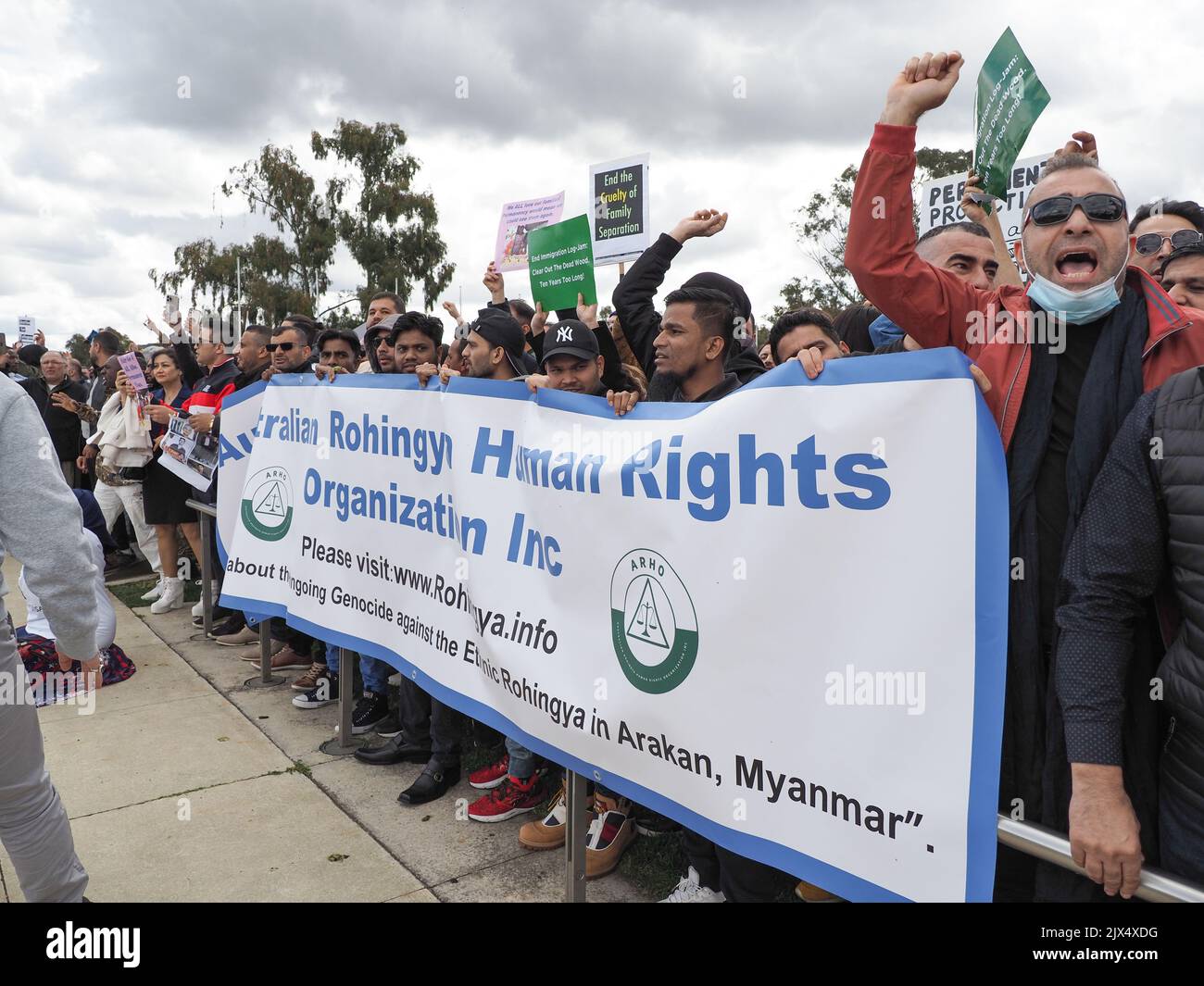 Rally for Permanent Protection 6 September 2022 Stock Photo - Alamy