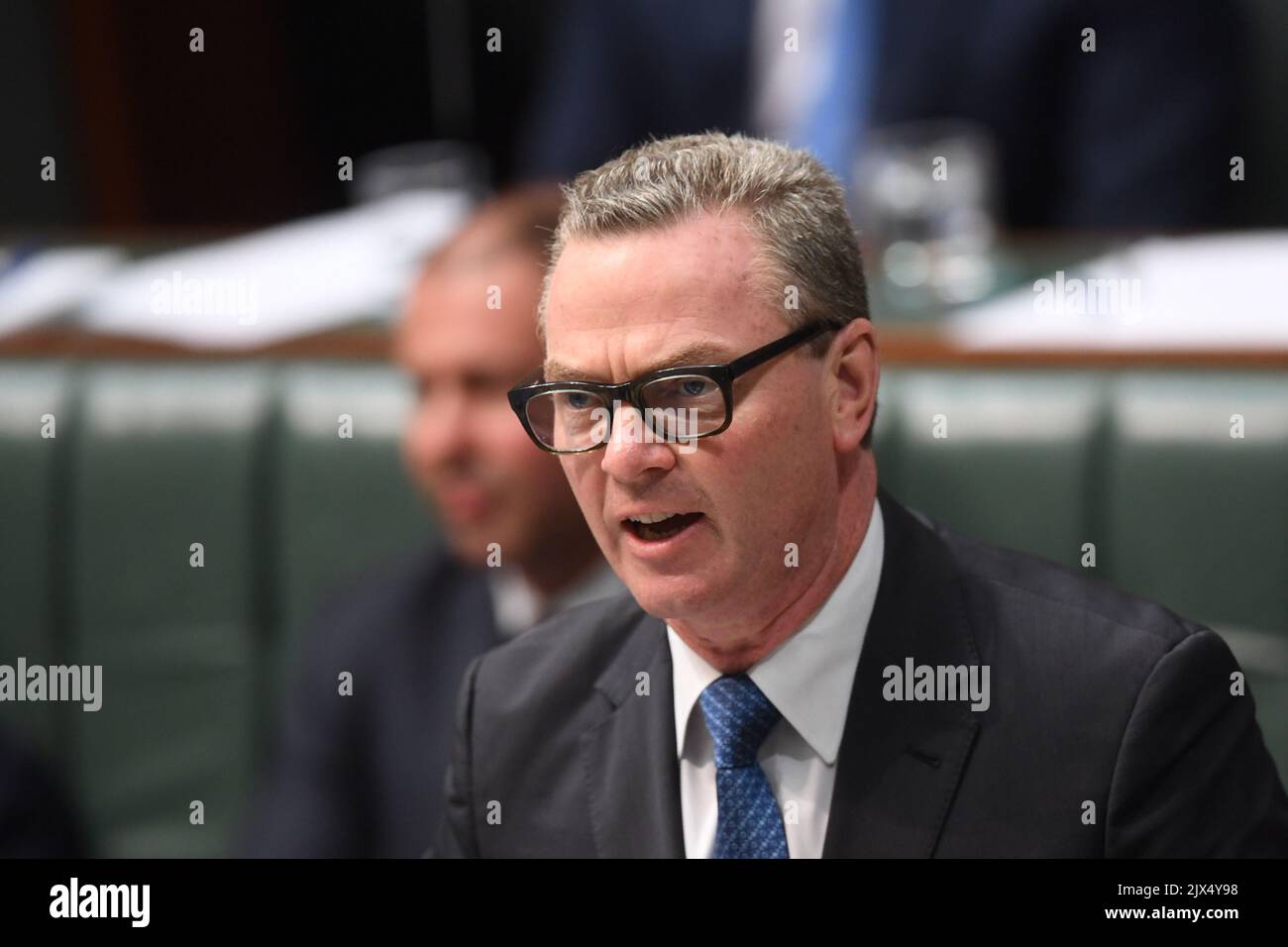 The Leader of the House Christopher Pyne speaks during House of ...