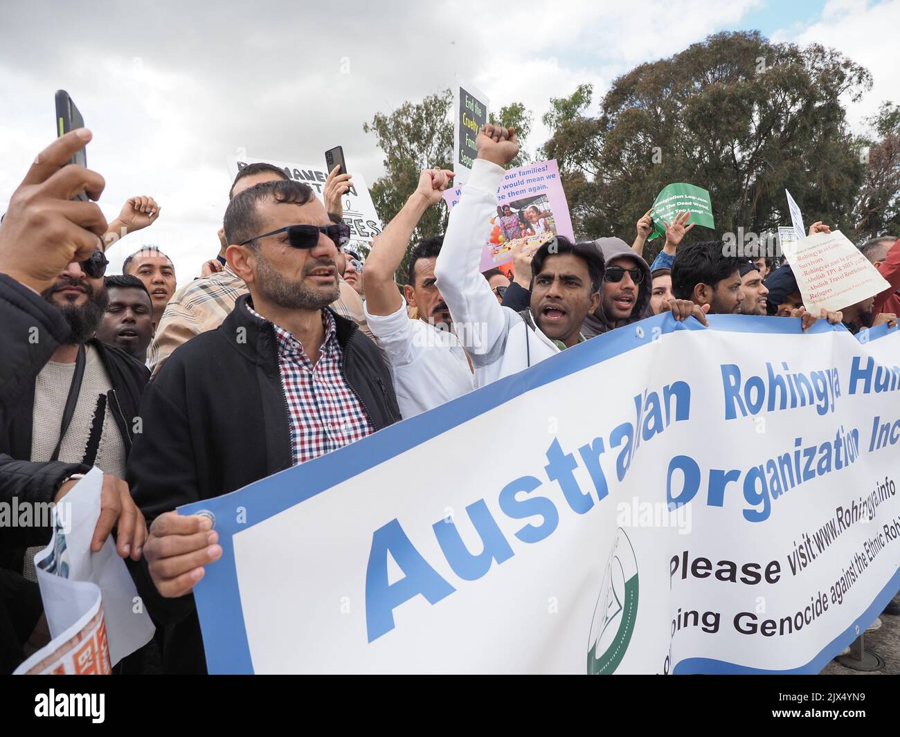Rally for Permanent Protection 6 September 2022 Stock Photo - Alamy
