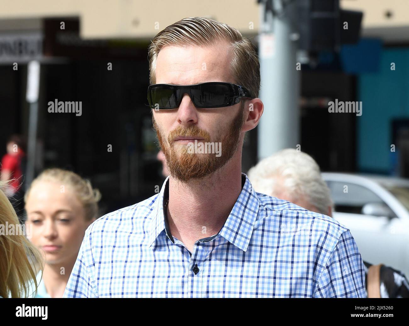 Mark Watterson arrives at the Supreme Court in Brisbane, Thursday ...