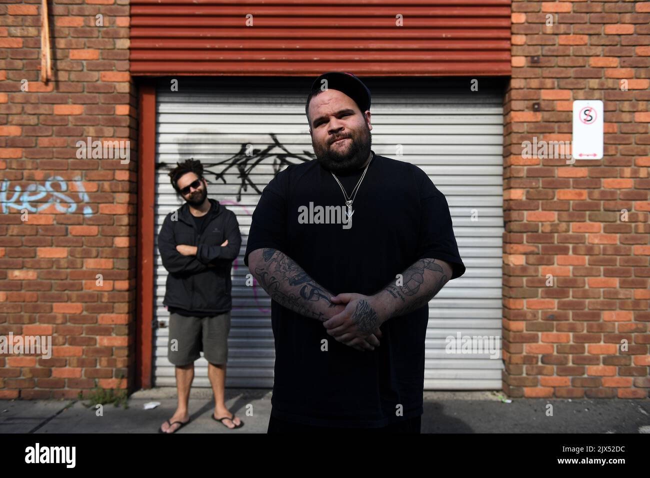 Adam Briggs and Trials from A.B. Original pose for photographs after ...