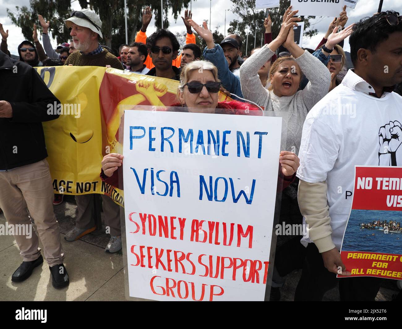 Rally for Permanent Protection 6 September 2022 Stock Photo - Alamy