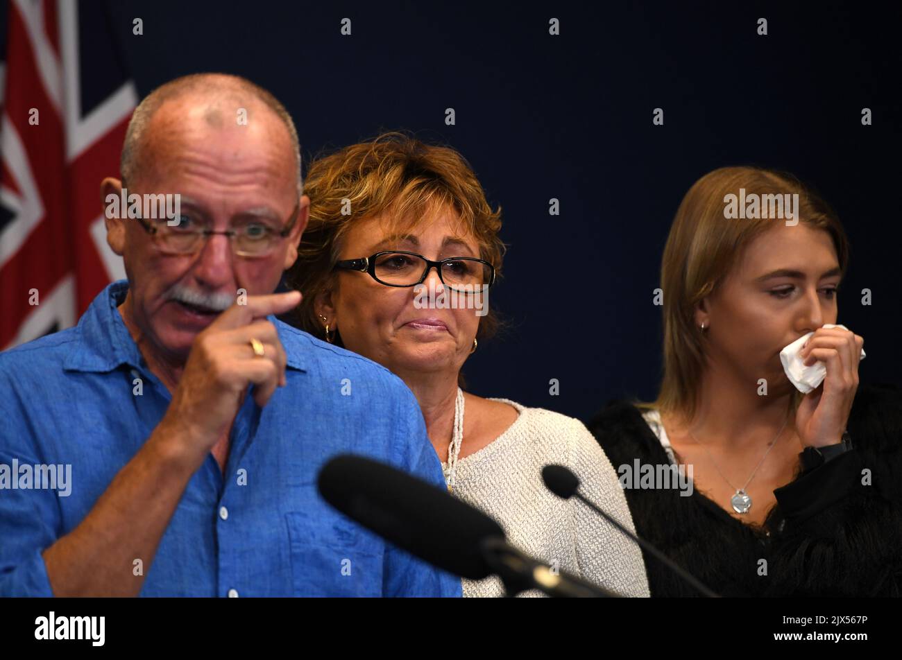 The family of missing man Samuel (Sam) Thompson, parents Bruce and ...