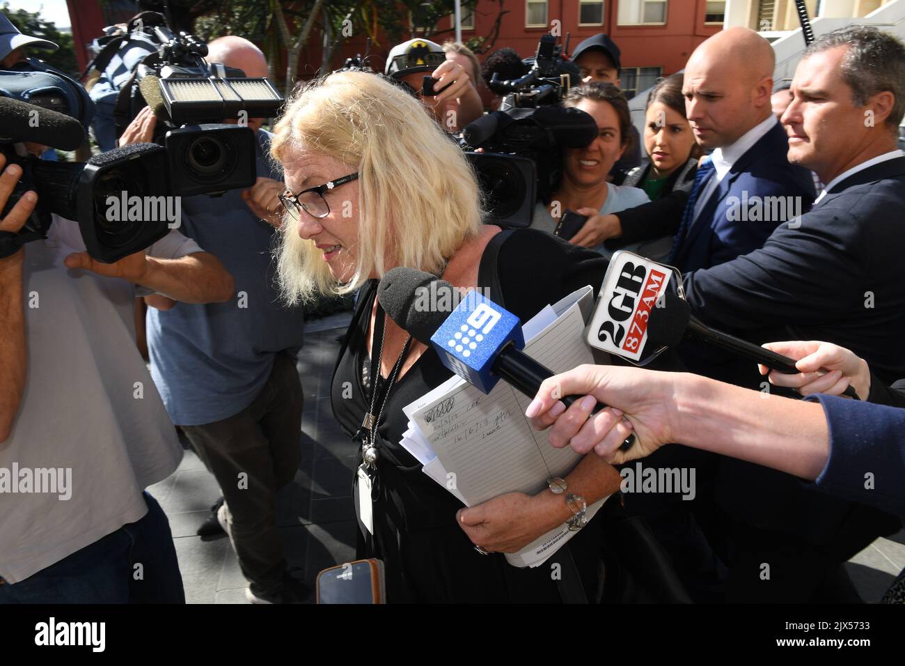Laura Fennell, legal aid lawyer representing a 63 yr old man accused of ...