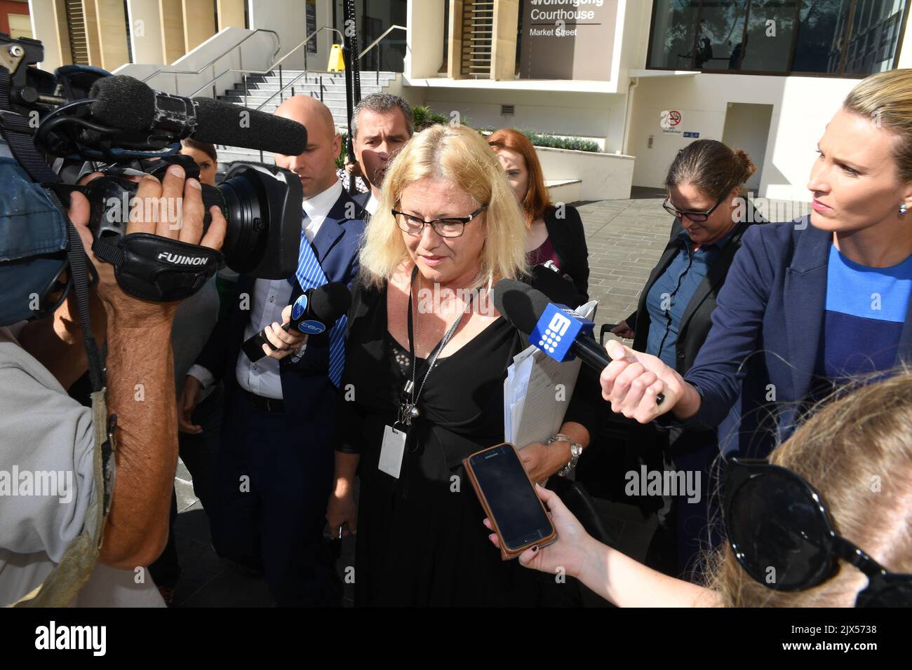 Laura Fennell, legal aid lawyer representing a 63 yr old man accused of ...