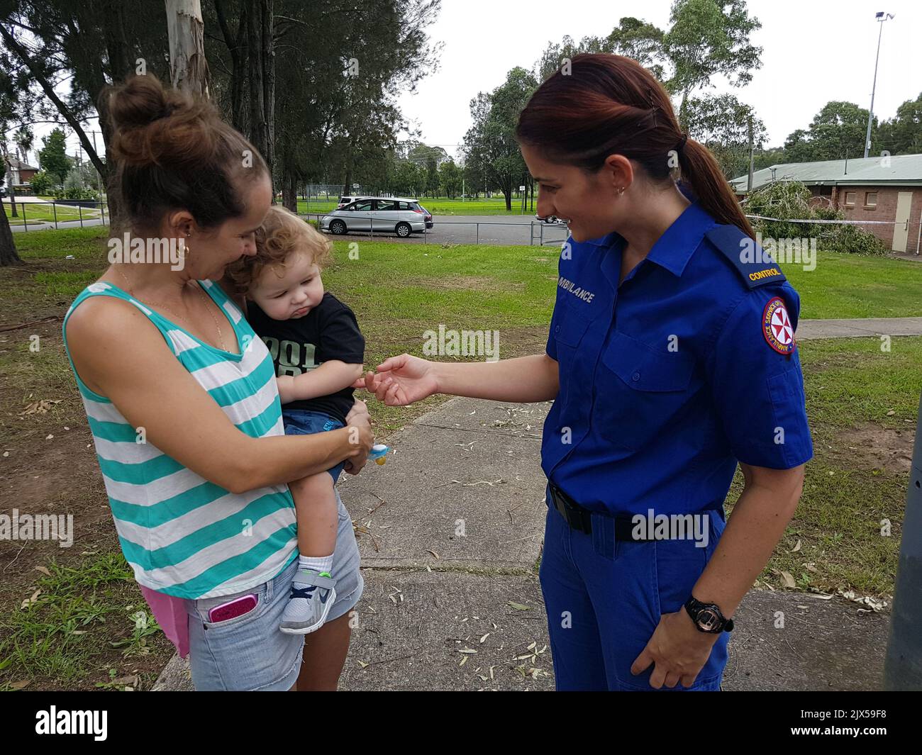 Kirsten Shepherd and her baby son Gannon, are reunited with NSW ...